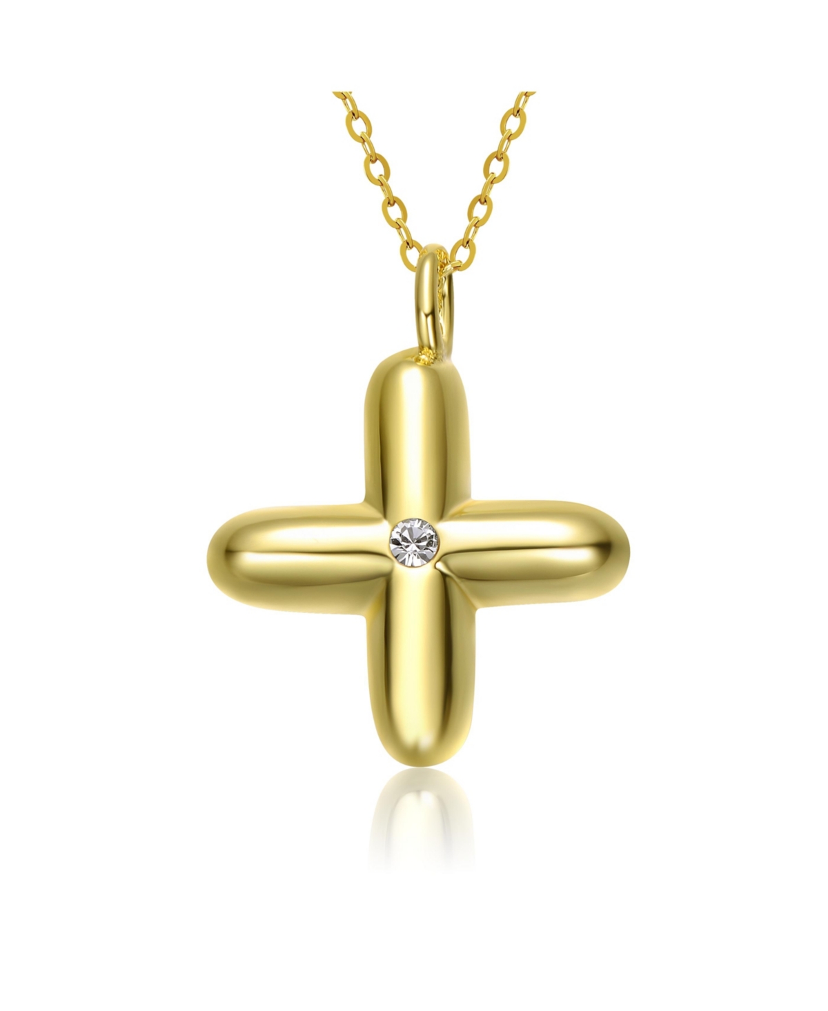 Click here for GiGiGirl 14k Gold Plated Cubic Zirconia Initial Pe... prices