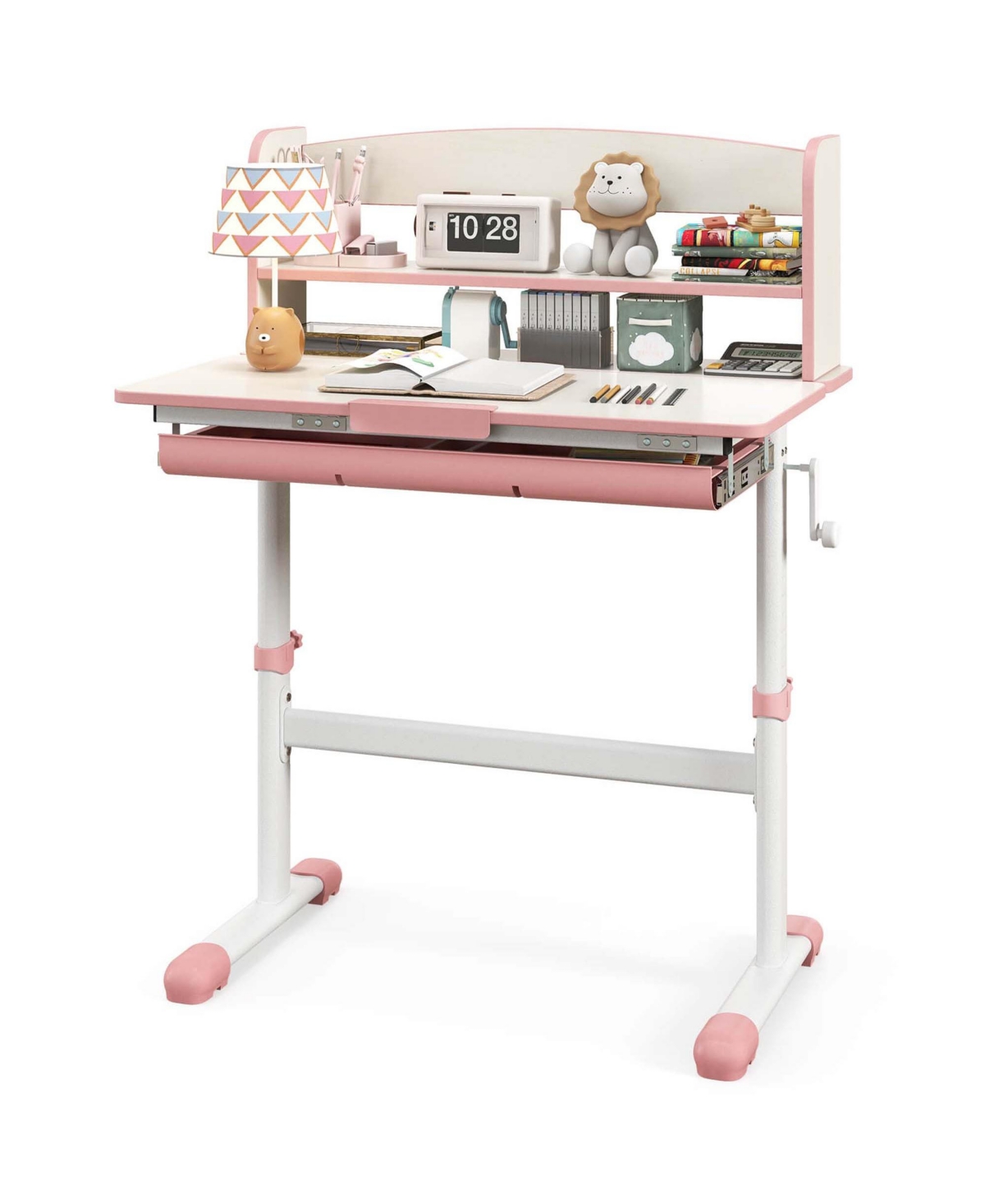 Click here for Kids Study Desk with 7-Level Tiltable Desktop Adju... prices