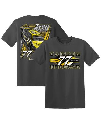 E2 Apparel Men's Charcoal Carson Hocevar Zeigler Auto Group T-Shirt ...