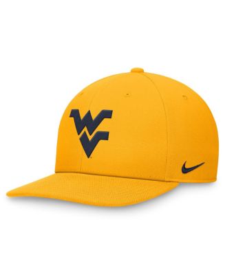 Nike Men's Gold West Virginia Mountaineers On-Field Pro Bill Snapback ...