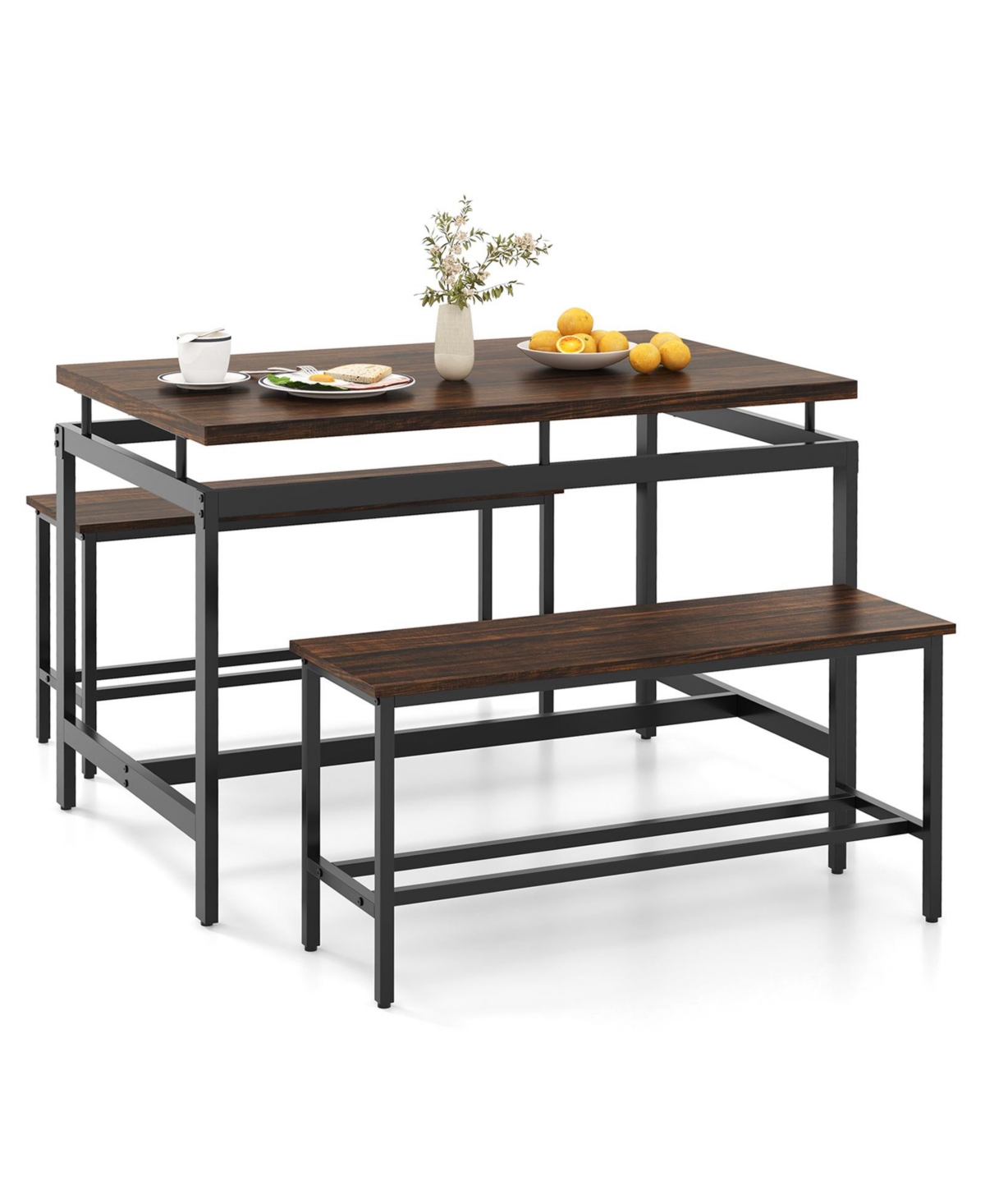 Click here for Vebreda 3 Pieces Dining Table Set with Wooden Kitc... prices