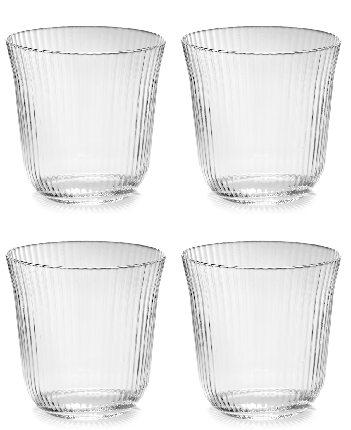 Click here for Serax Inku Large Tumblers  Set of 4 - Transparent prices