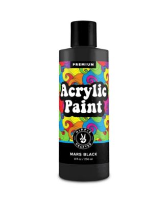 Hippie Crafter 8oz Acrylic Paint Black - Macy's