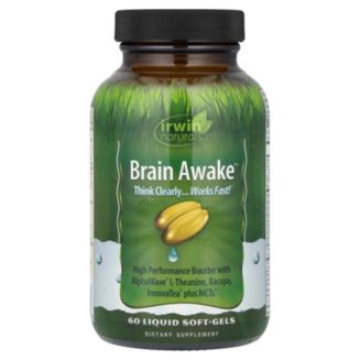 Irwin Naturals Brain Awake - 60 Liquid Soft-Gels - Macy's