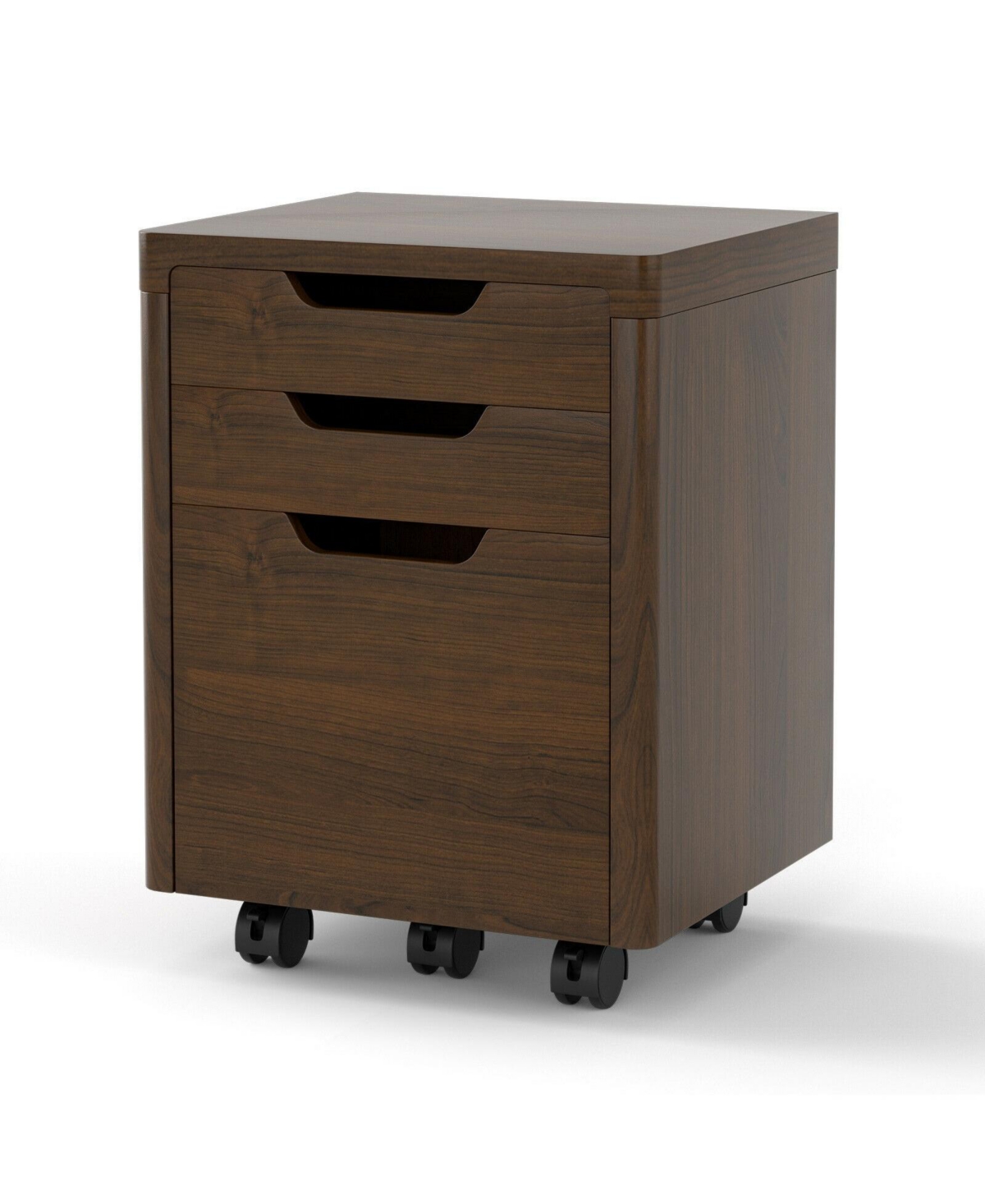 Click here for Sugift 3 Drawer Mobile File Cabinet with Lockable... prices