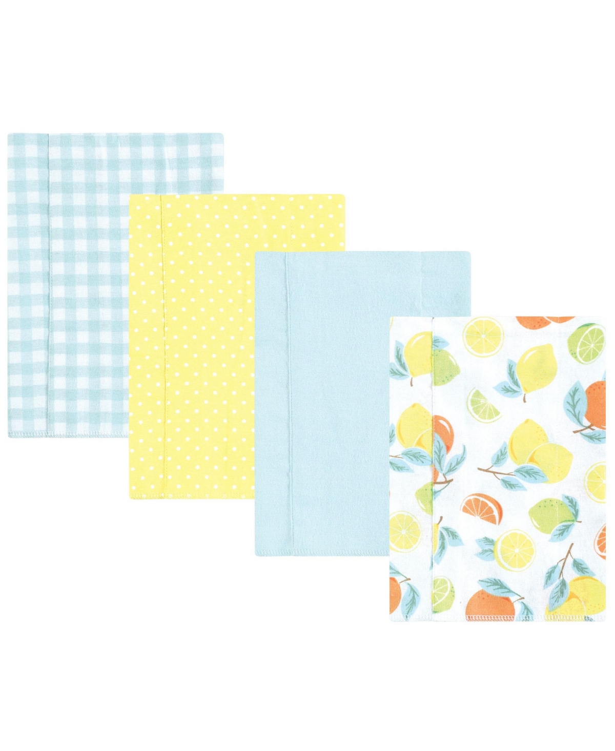 Click here for Hudson Baby Girls 4 Piece Absorbent Flannel Burp C... prices