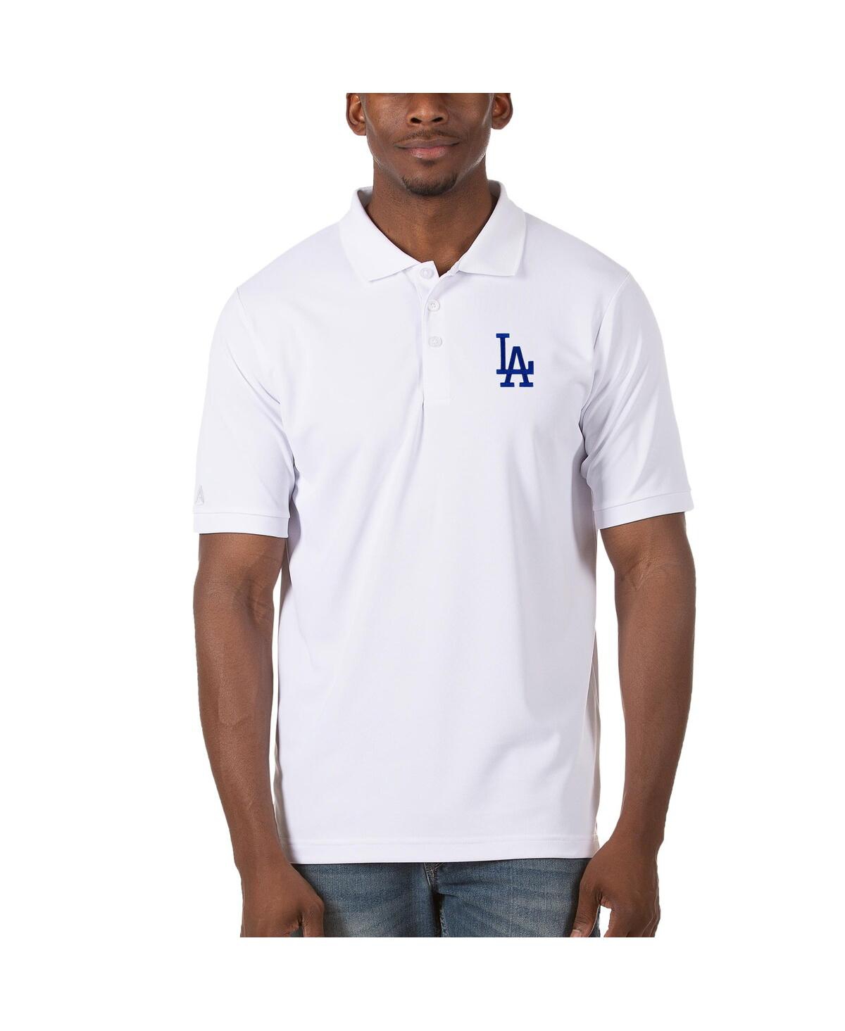 Click here for Antigua Mens White Los Angeles Dodgers Legacy Piqu... prices