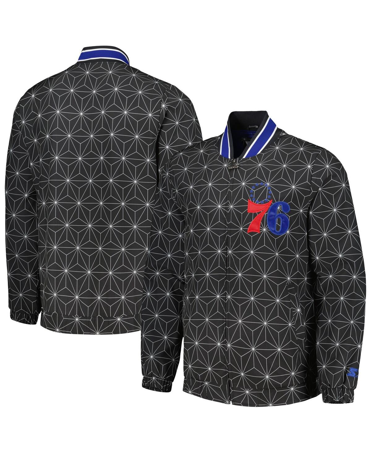 Click here for Starter Mens Black Philadelphia 76ers In-Field Pla... prices