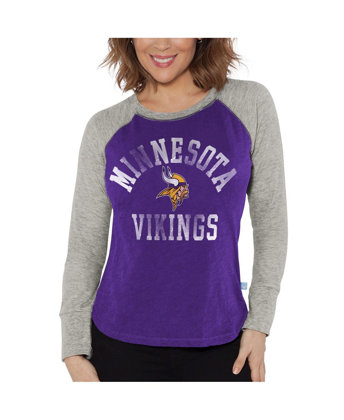 Click here for G-iii 4Her by Carl Banks Womens Purple/Heather Gra... prices