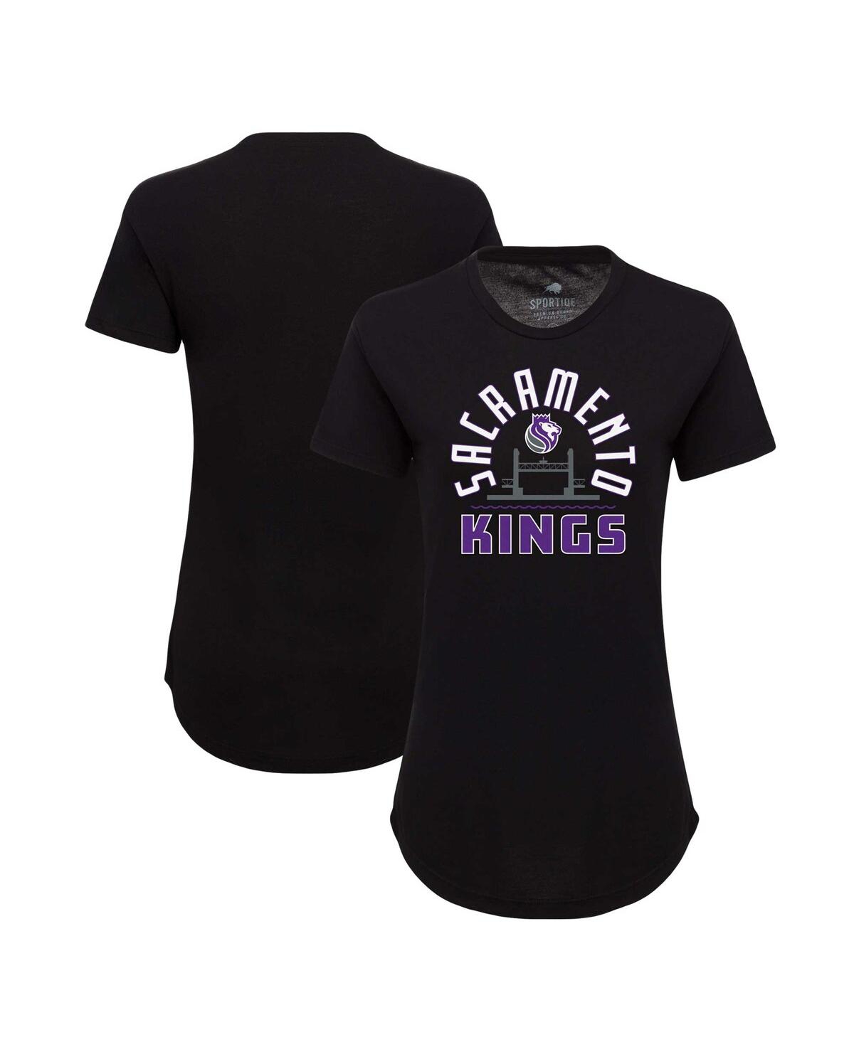 Click here for Sportiqe Womens Black Sacramento Kings Phoebe Supe... prices