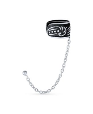 Bling Jewelry Boho Bali Style Scroll Ear Wrap Cartilage Ear Cuff Chain ...