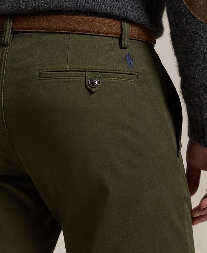 Polo Ralph Lauren Men's Stretch Slim Fit Chino Pants - Macy's