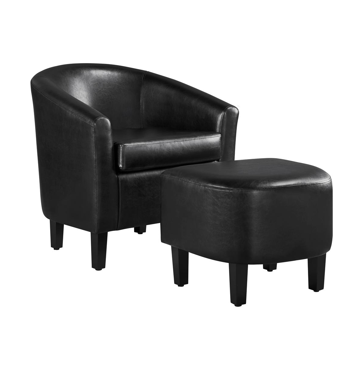 Click here for Yaheetech Contemporary Faux Leather Club Chair and... prices