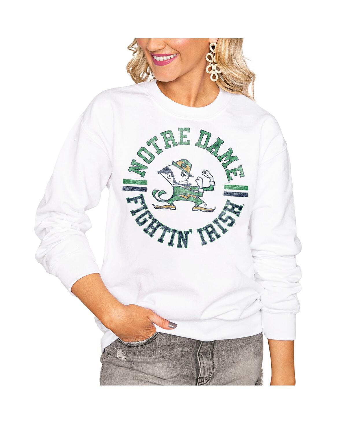 Click here for Gameday Couture Womens White Notre Dame Fighting I... prices