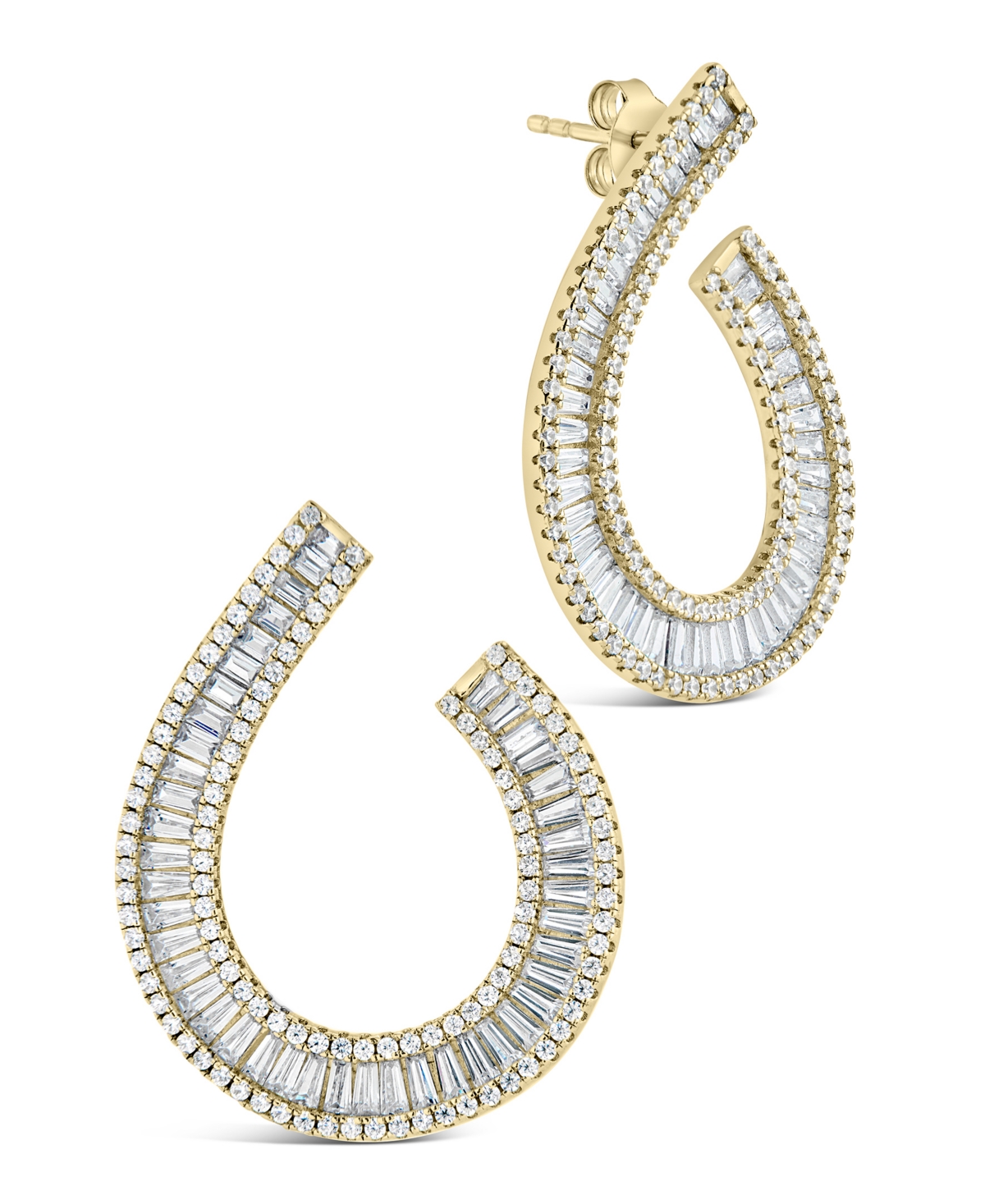 Click here for Sterling Forever Yasmin Cubic Zirconia Statement D... prices
