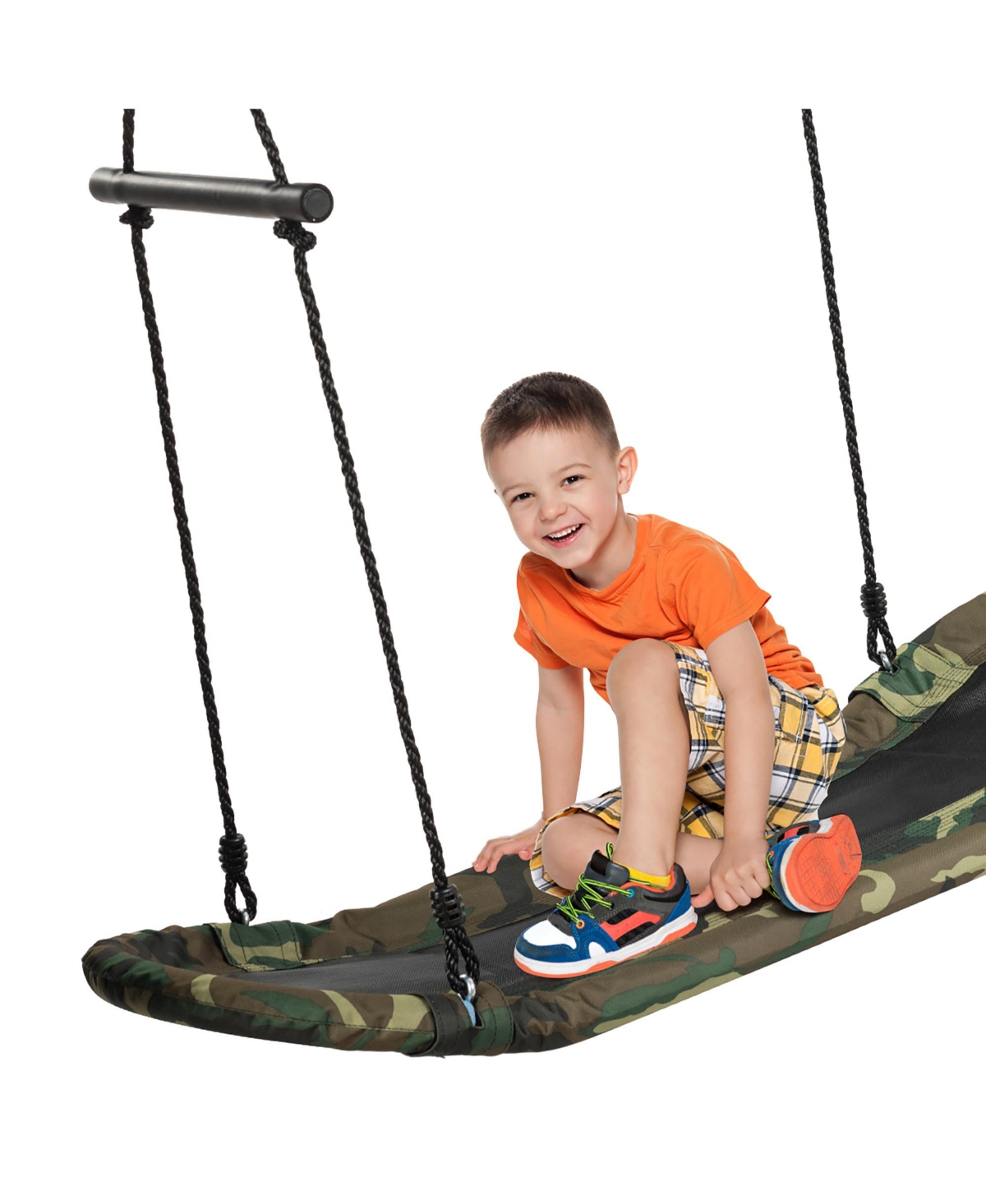Click here for Saucer Tree Swing Surf Kids Outdoor Adjustable Ova... prices
