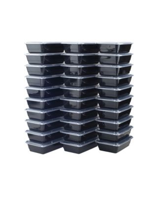 Good Cook Meal Prep Rectangle Single Compartment 30 Pack Container - Macy's
