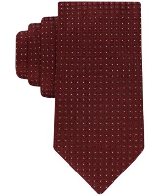 Calvin Klein Men's Zoe Dot-Pattern Tie - Macy's