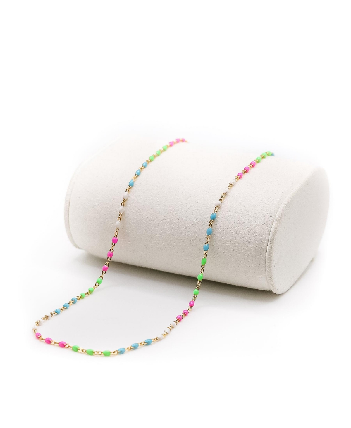 Click here for Non-Tarnishing 14k Gold-Filled Chain with Rainbow... prices