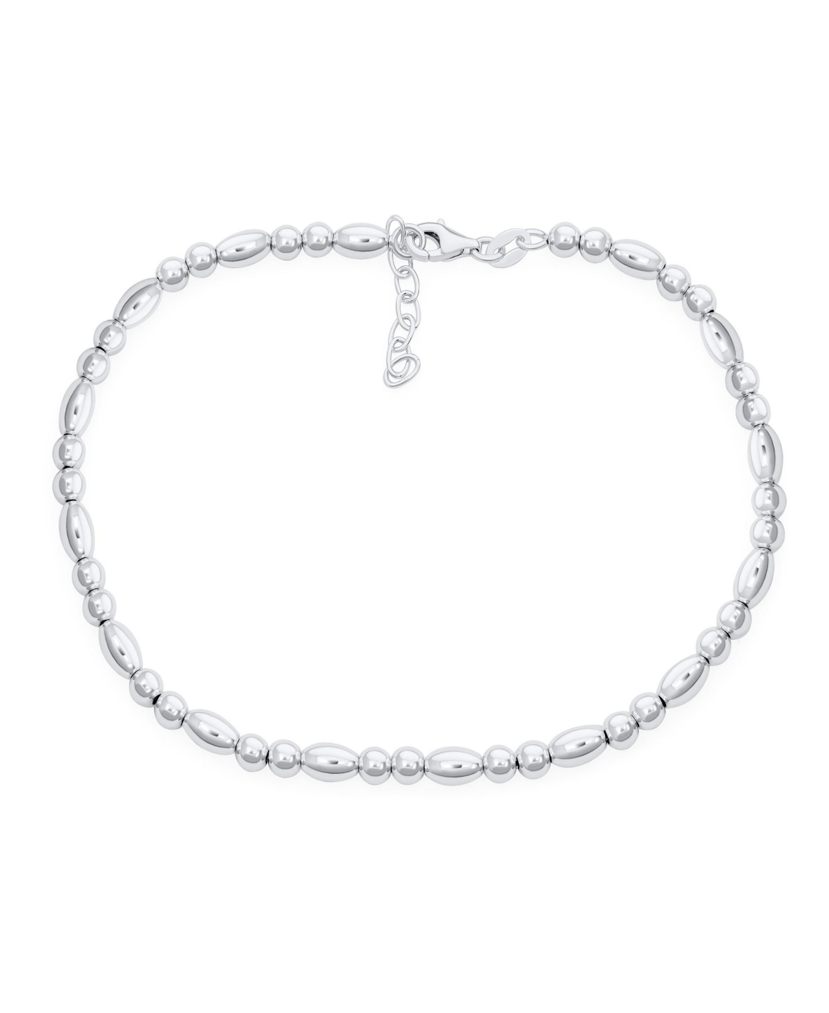 Click here for Bling Jewelry Simple Alternating Round And Oval .9... prices