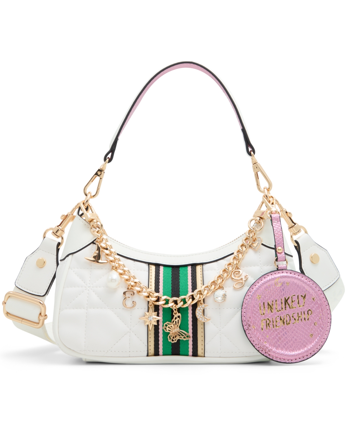 Click here for Aldo x Wicked Madeinoz Medium Shoulder Bag - White prices