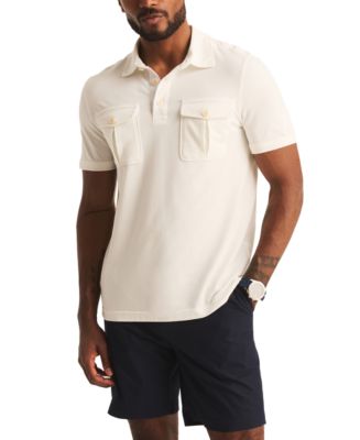 Nautica Men's Classic-Fit Double-Pocket Polo Shirt - Macy's