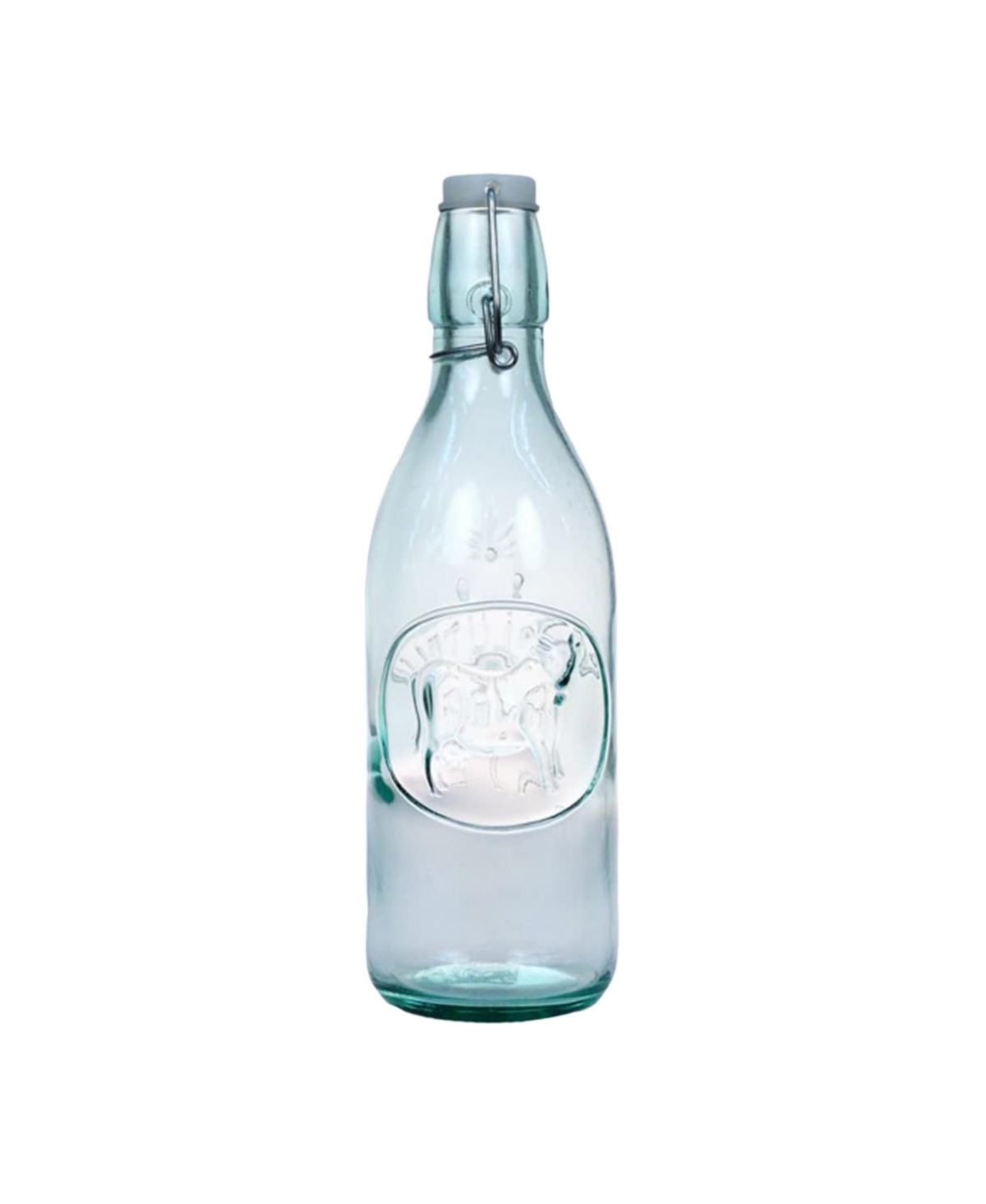 Click here for Amici Home Milk Glass Bottle - Green prices