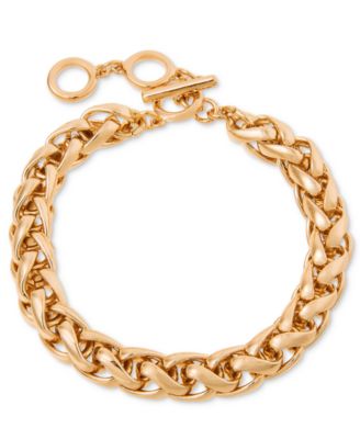 On 34th Chunky Palma Chain Flex Bracelet, Created for Macy's - Macy's