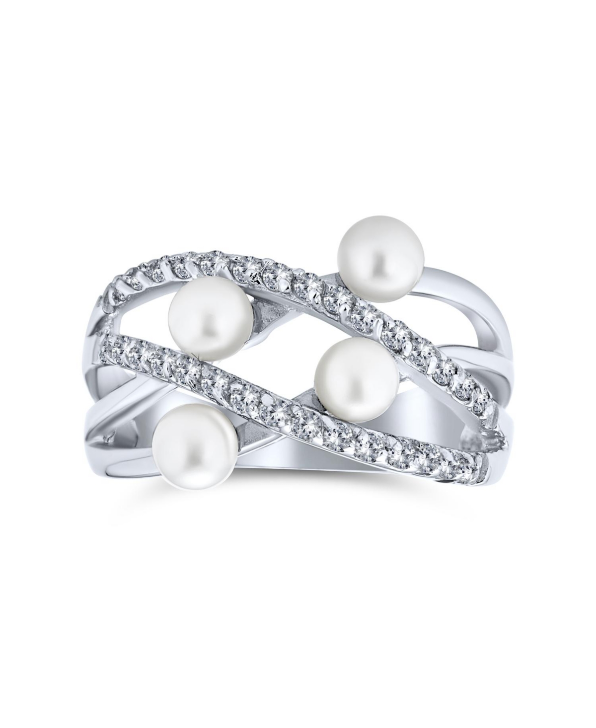 Click here for Bling Jewelry Crossover Criss Cross Stacking Style... prices
