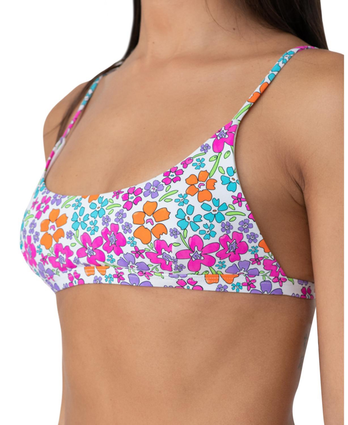 Click here for Bright Swimwear Womens Bali Top - Citrus floral prices