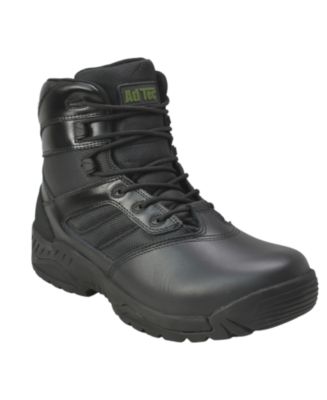 AdTec Men's 6" Full Grain Polishable Leather Side Zipper Tactical Boot ...