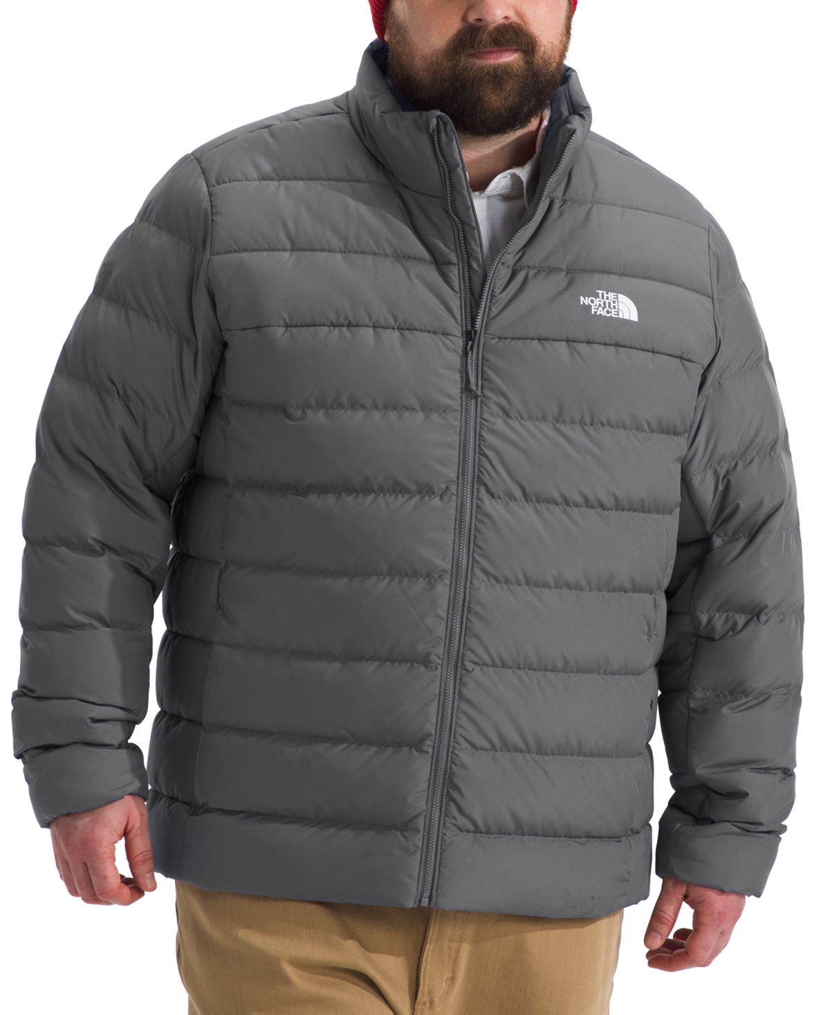 The North Face Mens Big Aconcagua 3 Jacket - Smoked Pearl