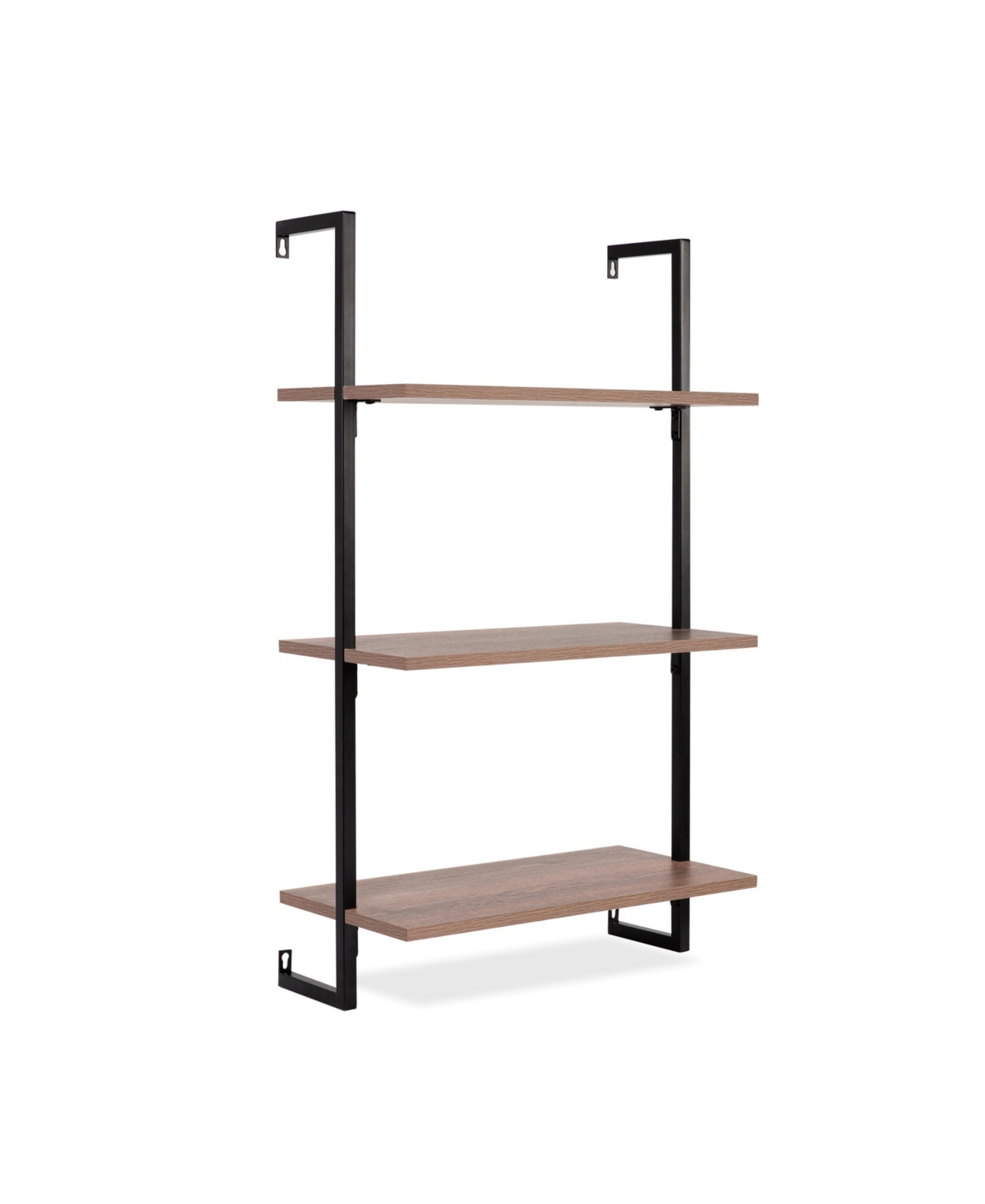 Click here for Madera Industrial 3-Shelf Wood Wall-Mounted Open L... prices