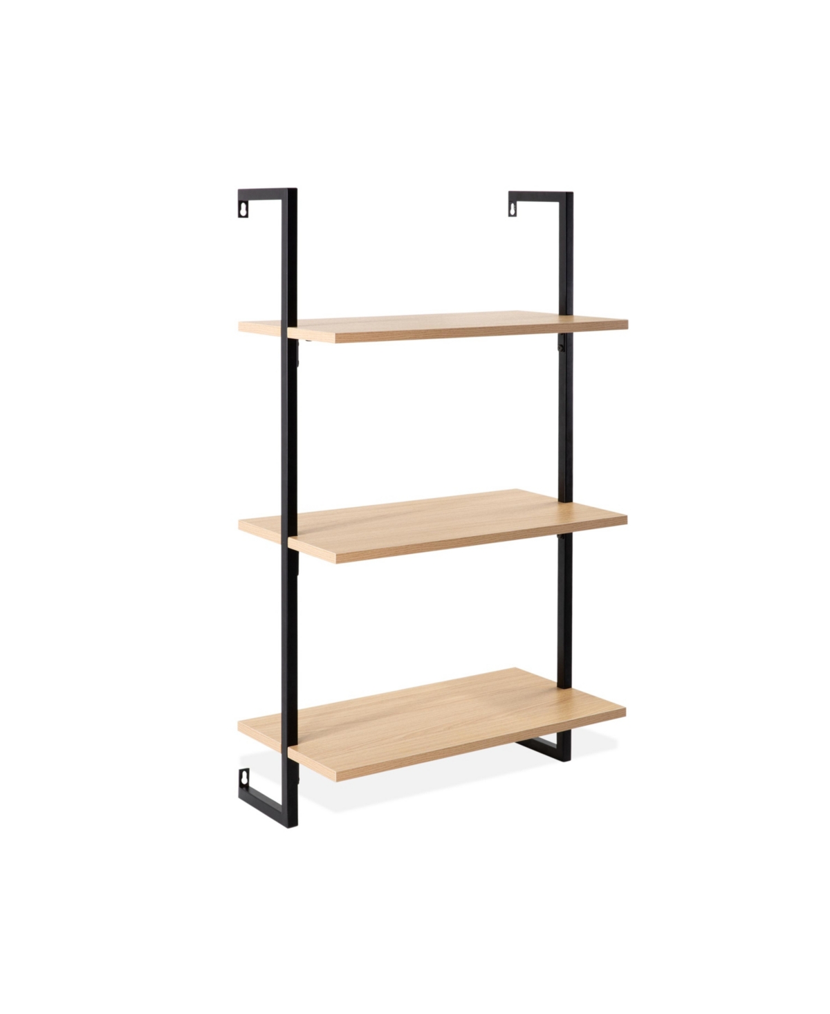 Click here for Madera Industrial 3-Shelf Wood Wall-Mounted Open L... prices