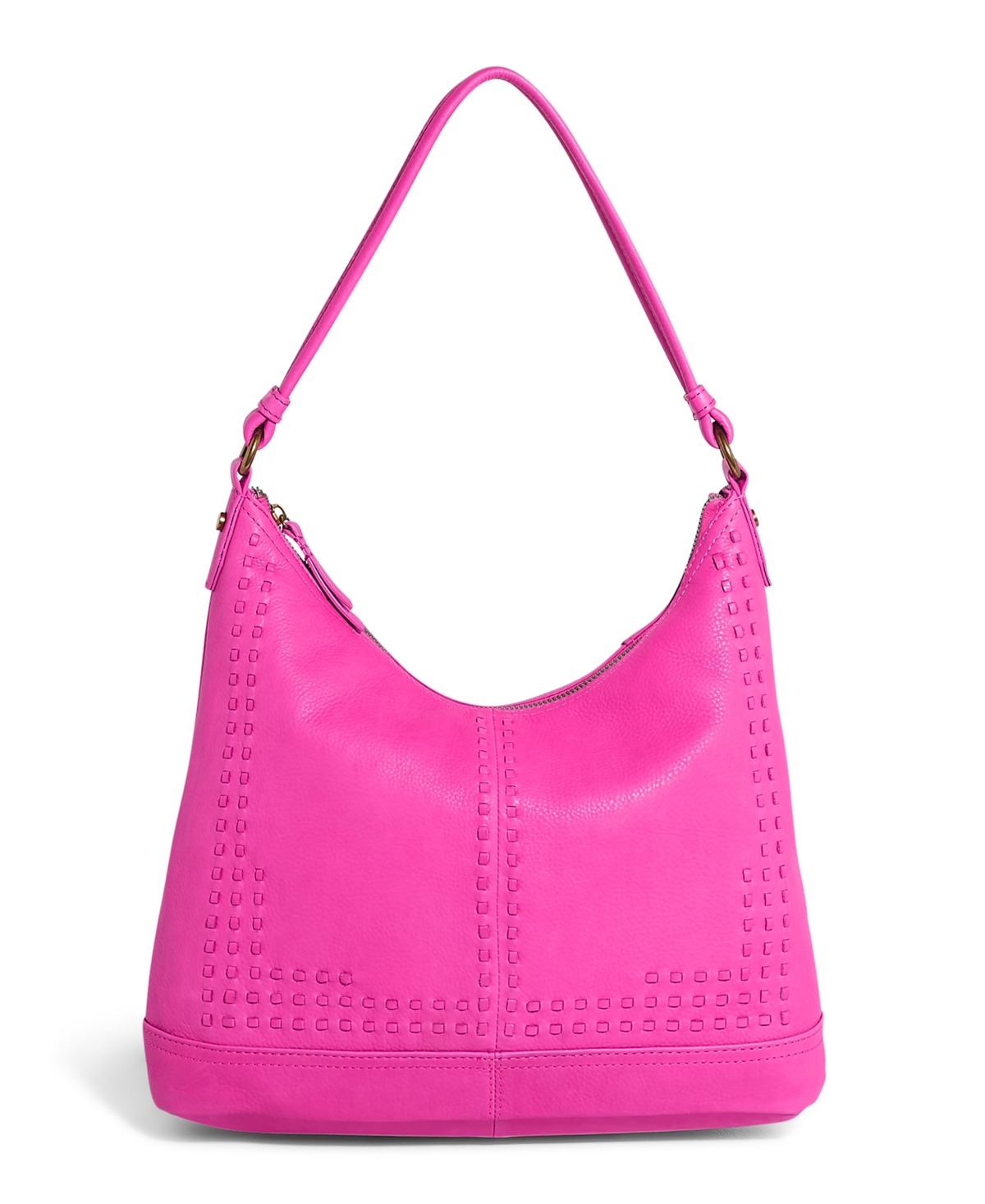 Click here for American Leather Co. Evelyn Hobo - Knockout Pink S... prices