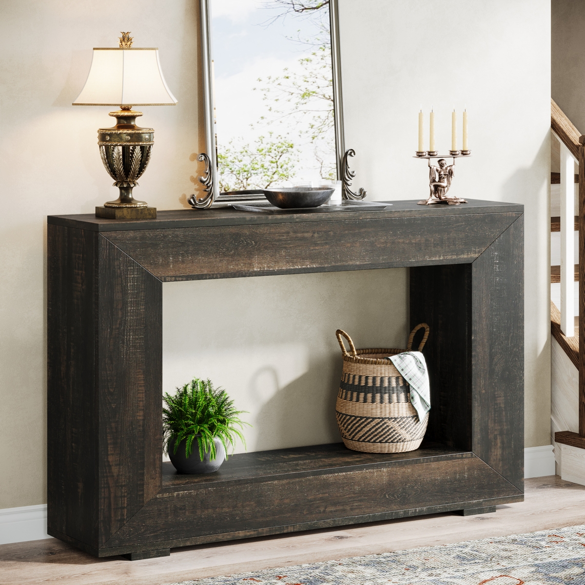 Click here for Tribesigns Farmhouse Console Table  47 Inches Entr... prices