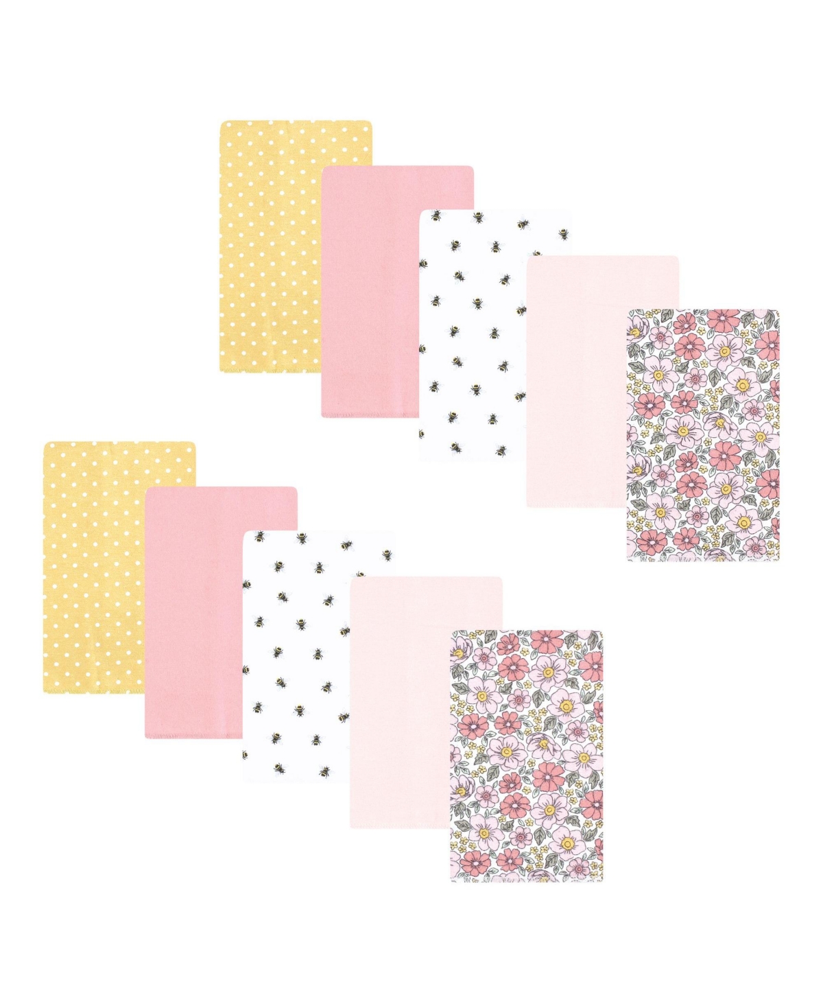 Click here for Hudson Baby Girls 10-Piece Flannel Cotton-Poly Bur... prices