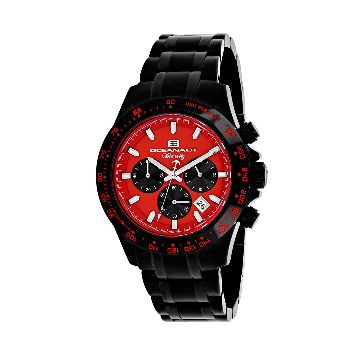 Click here for Oceanaut Mens Biarritz Red Dial Watch - OC6115 - R... prices