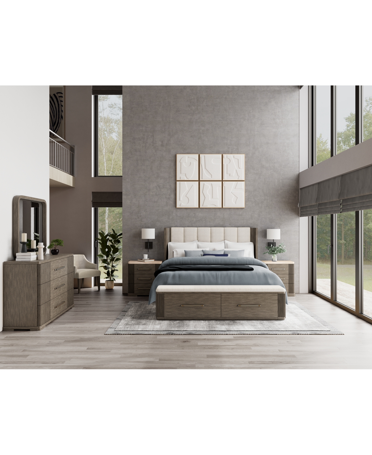 Click here for Frandlyn 3-Pc. Queen Bedroom Set (Storage Bed  Dre... prices