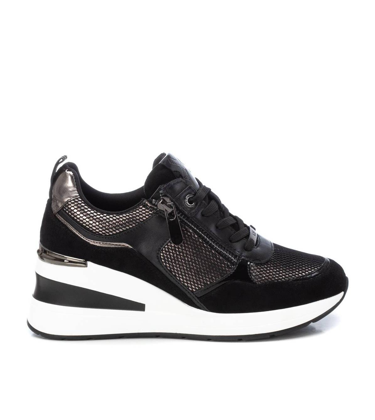 Click here for Womens Casual Wedge Sneakers By Xti - Plumb prices