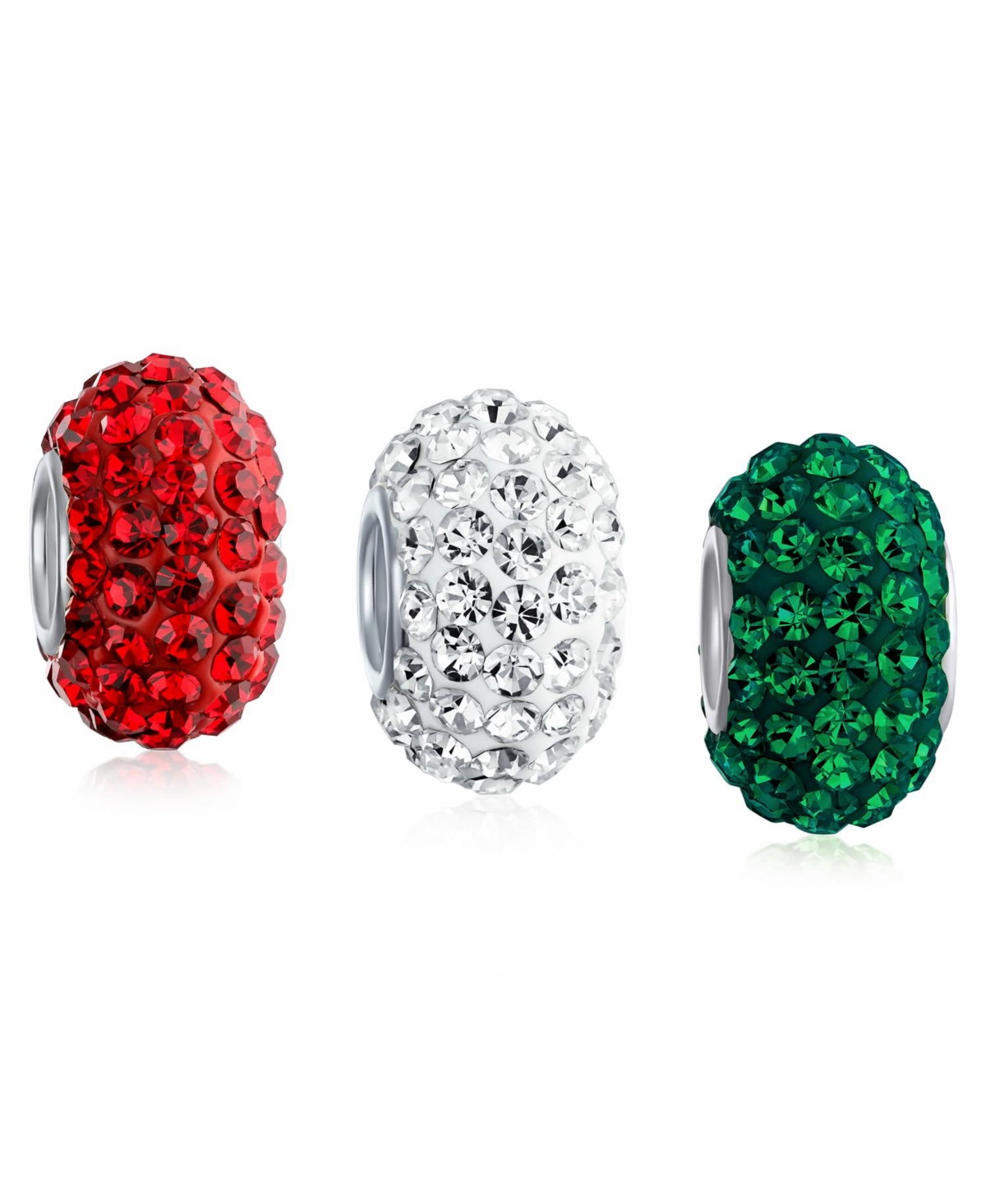 Click here for Bling Jewelry Christmas Holiday Red Green Flower S... prices