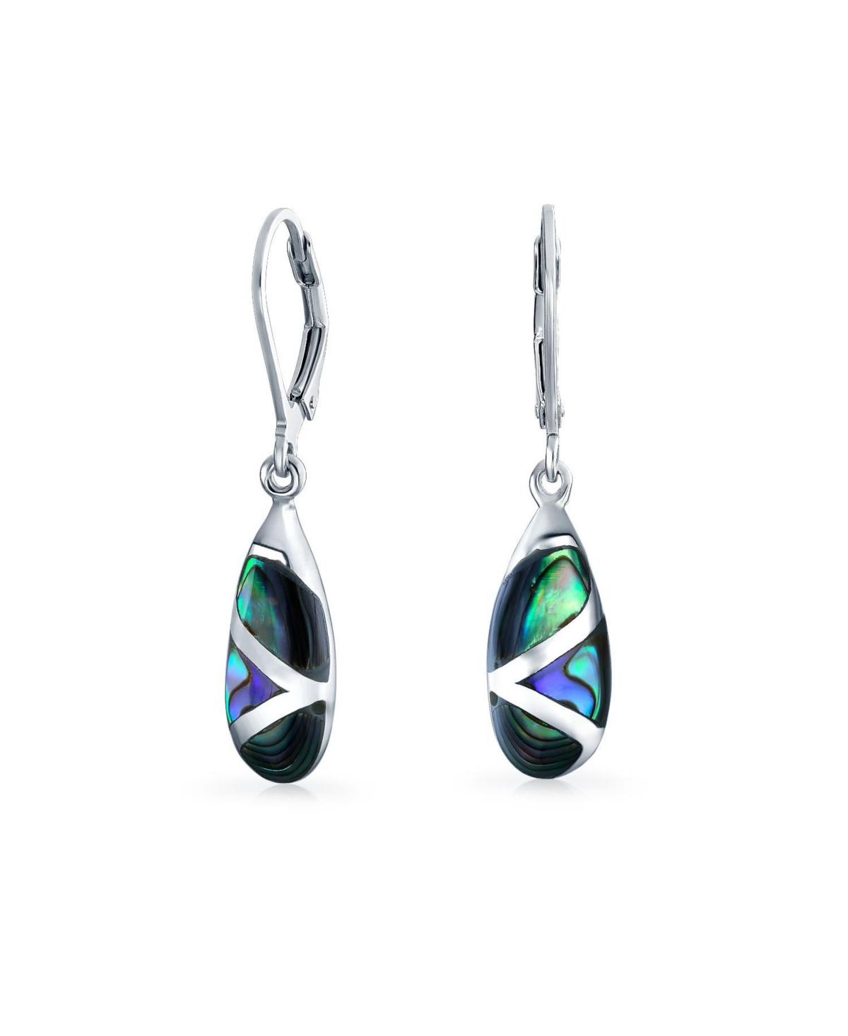 Click here for Bling Jewelry Boho Rainbow Iridescent Abalone Shel... prices