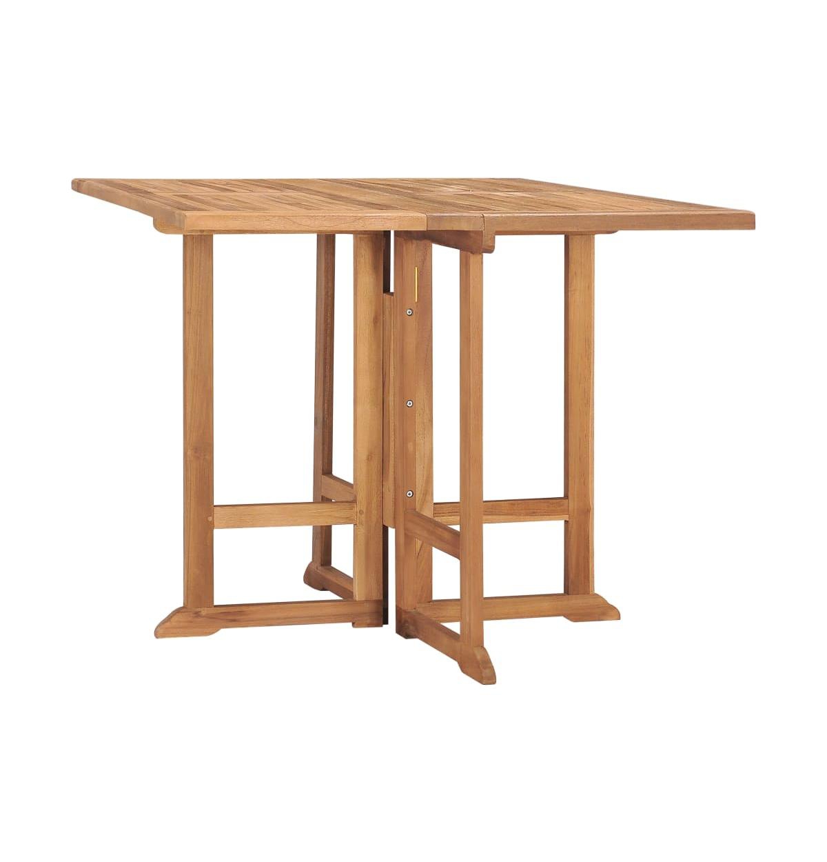 Click here for vidaXL Folding Patio Dining Table 35.4x35.4x29.5 S... prices