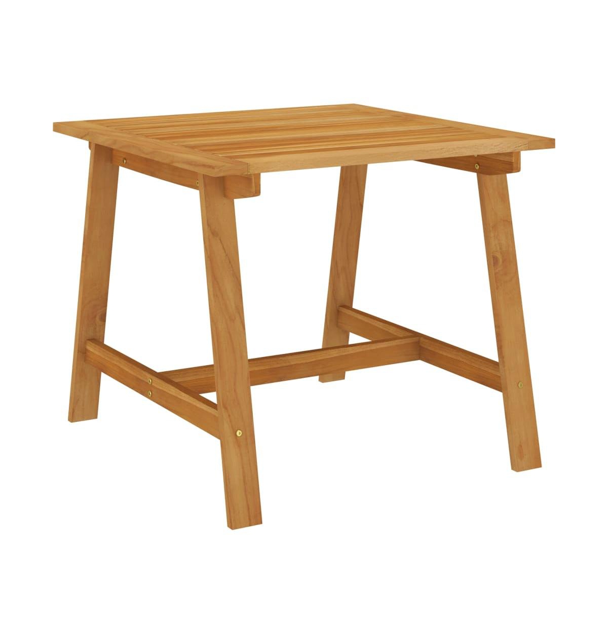 Click here for vidaXL Patio Dining Table 34.6x34.6x29.1 Solid Aca... prices