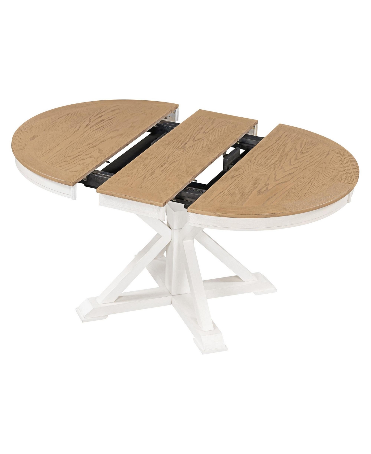 Click here for Slickblue Retro Extendable Dining Table with 12-In... prices