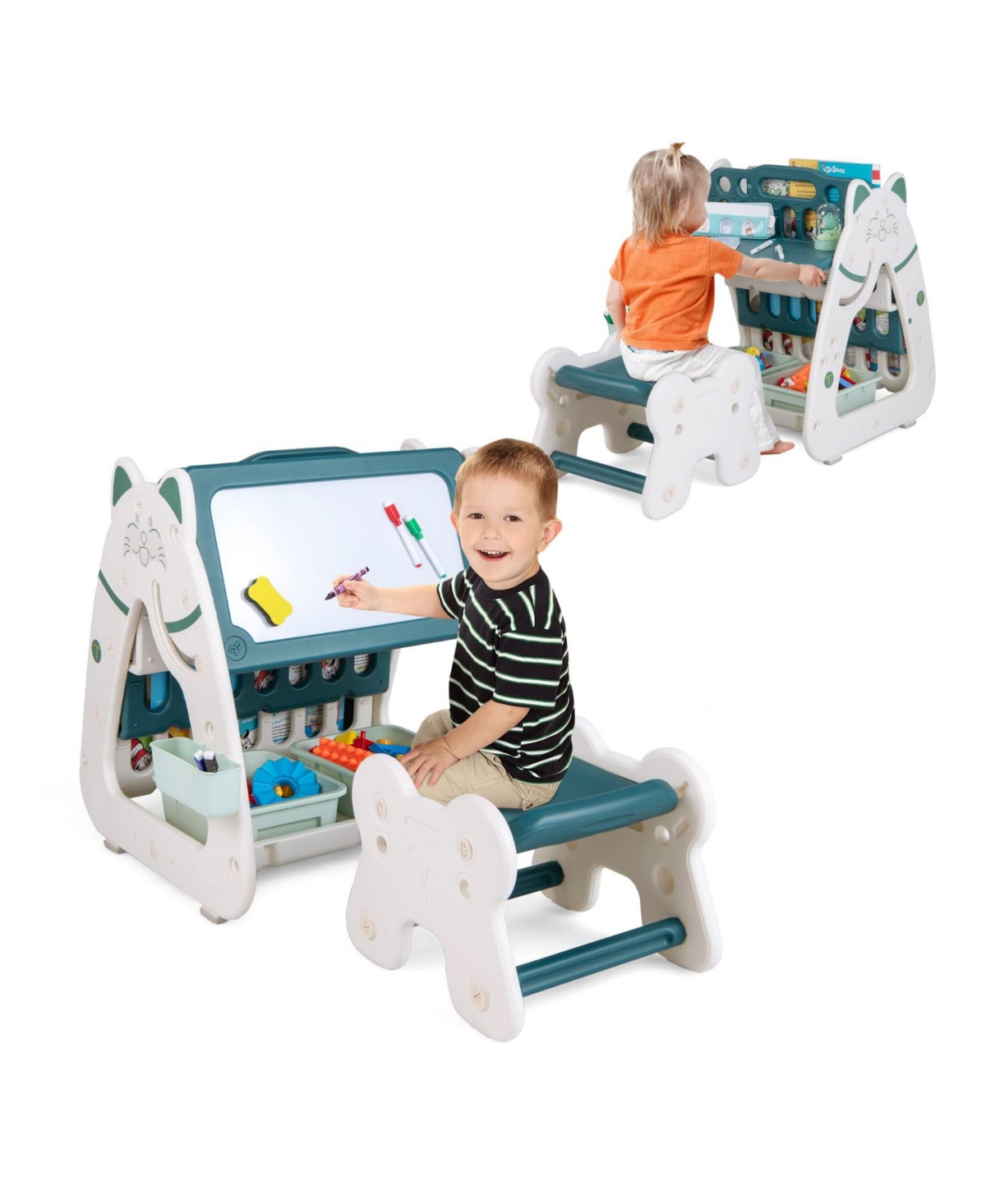 Click here for Givimo 3-In-1 Double Sided Magnetic Dry-Erase Boar... prices