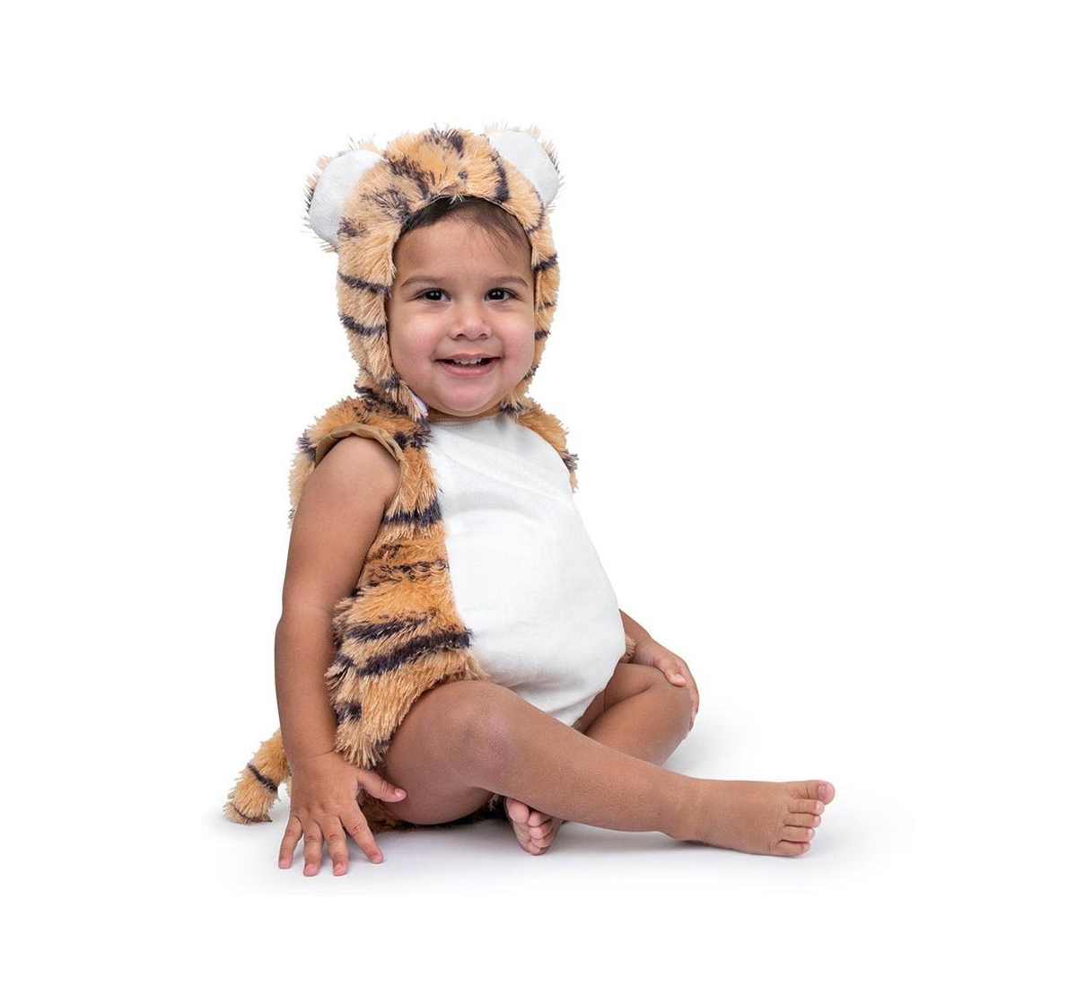 Click here for Dress Up America Tiger Romper & Hood Costume - Inf... prices