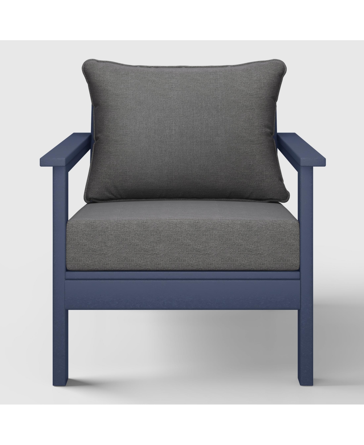 Click here for WestinTrends Outdoor Modern Hdpe Patio Navy Blue C... prices