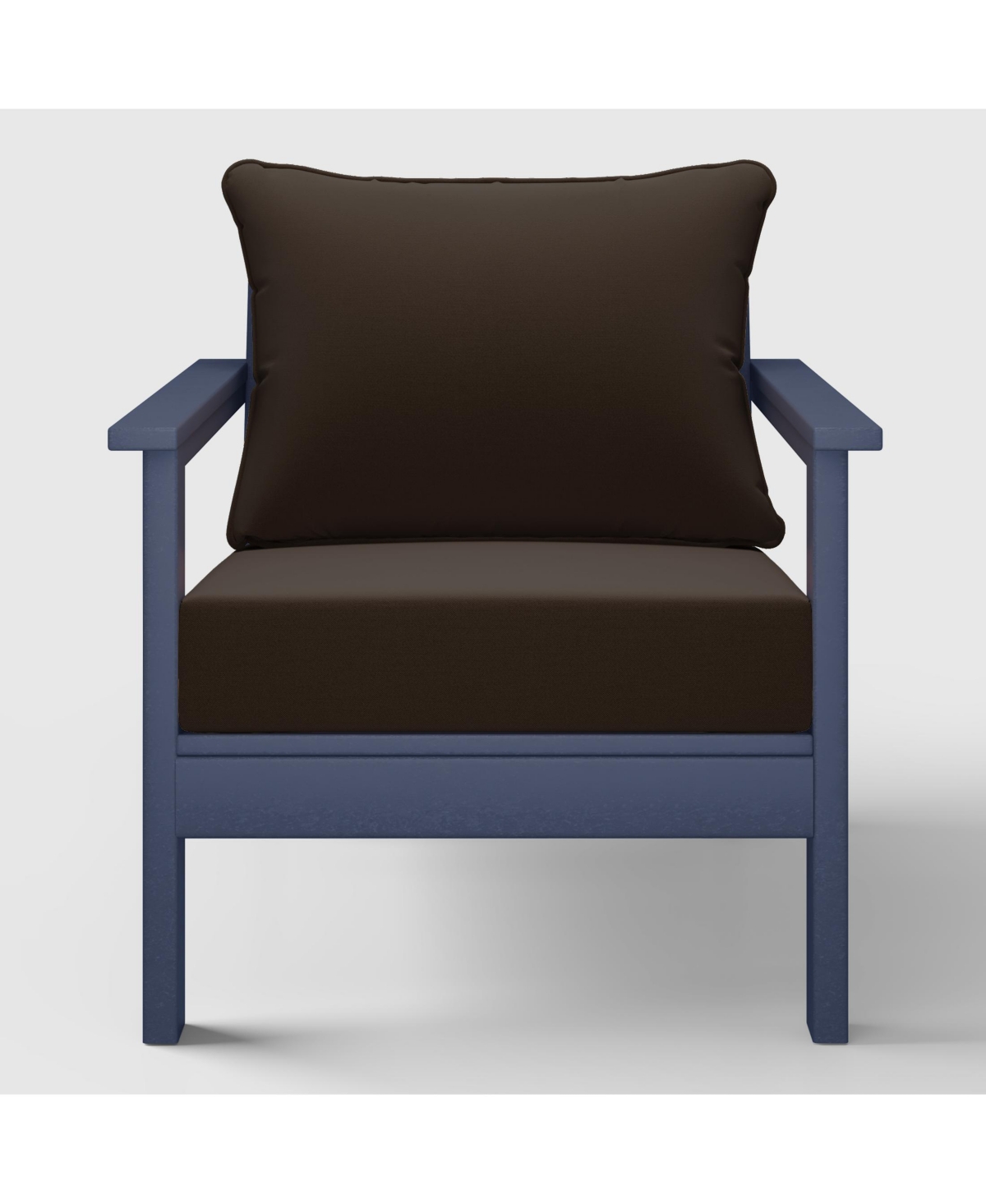 Click here for WestinTrends Outdoor Modern Hdpe Patio Navy Blue C... prices