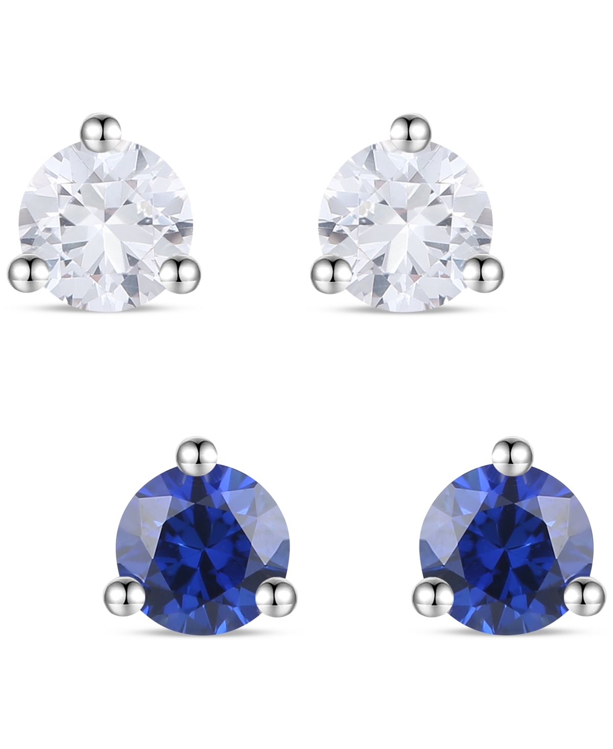 Click here for Lab Grown 2-Pc. Set Lab Grown Blue Sapphire (1/3 c... prices